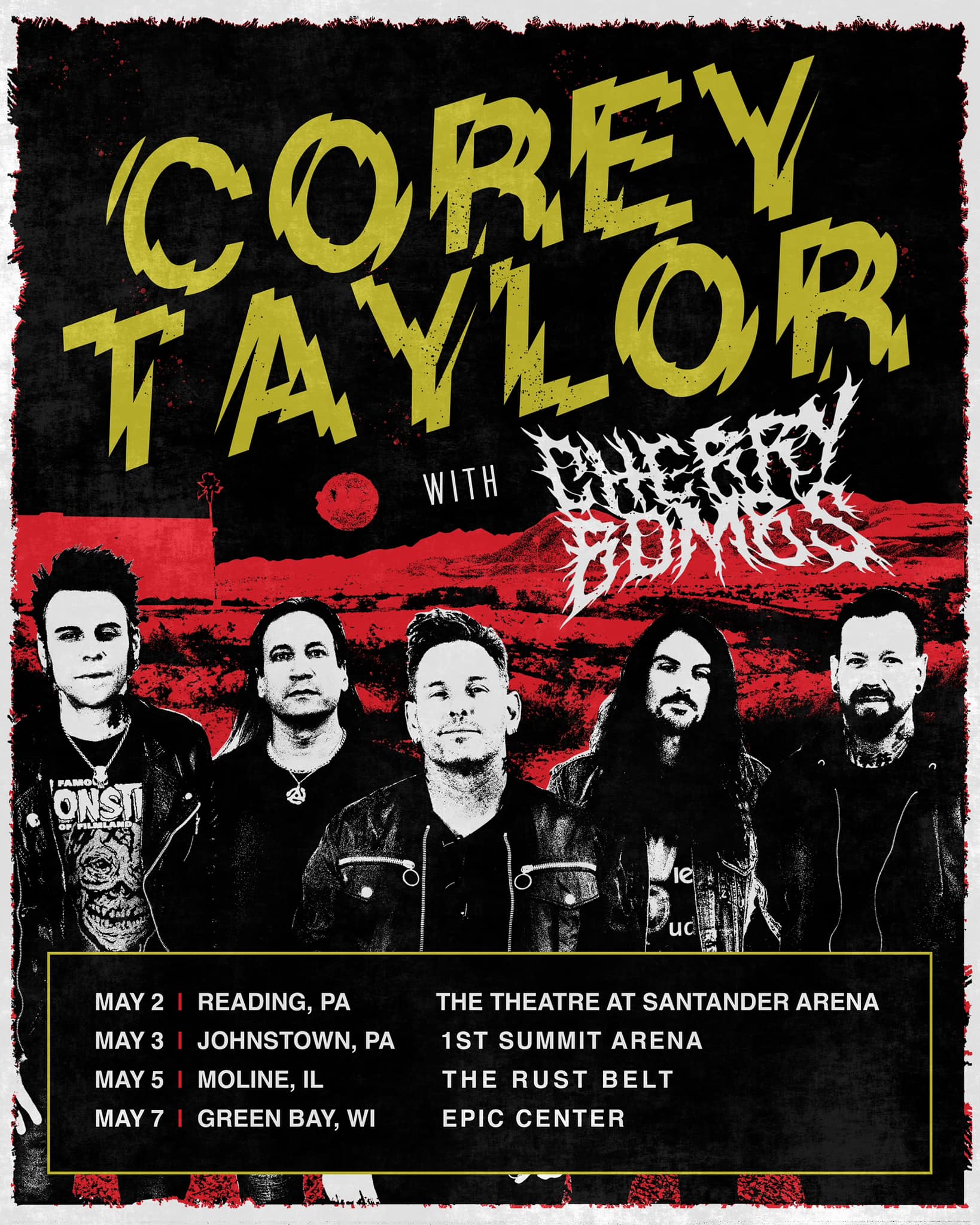 Corey Taylor Announces 2023 Solo Tour - The Rock Revival