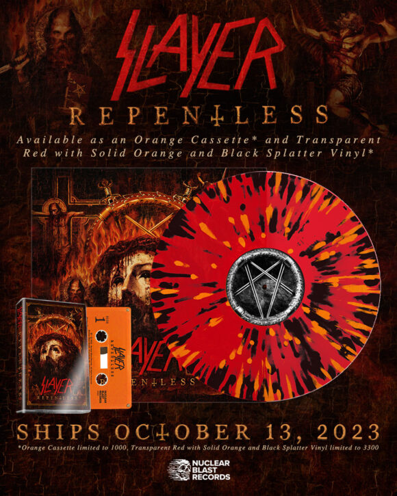 Slayer Announce ‘Repentless’ Reissue on Vinyl, Cassette