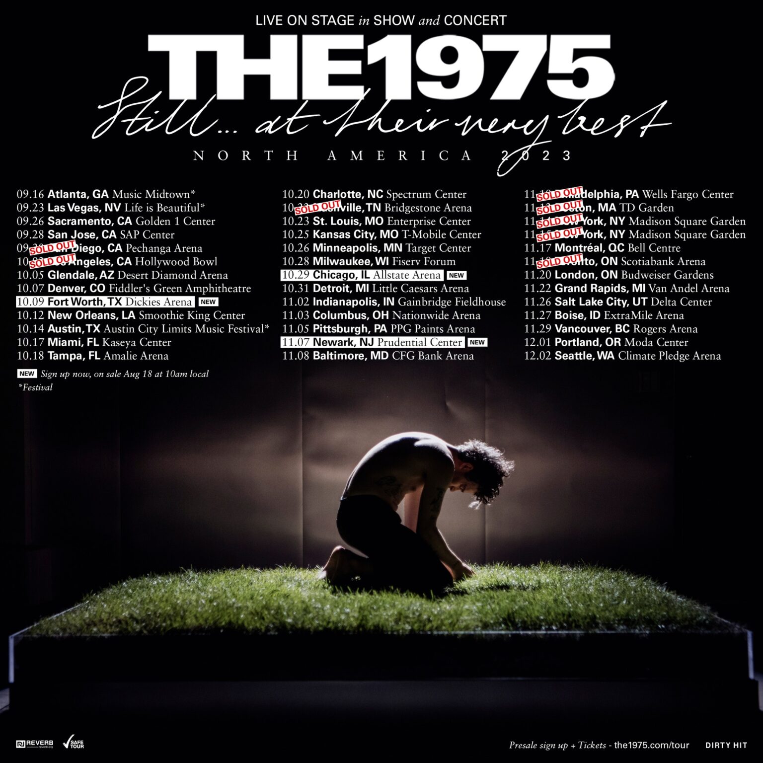 The 1975 Add Dates to 2023 North American Fall Tour