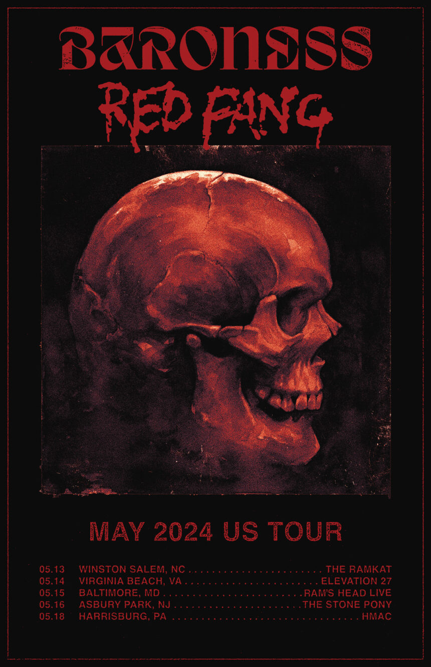 Baroness, Red Fang Plot 2024 Co-Headlining Tour