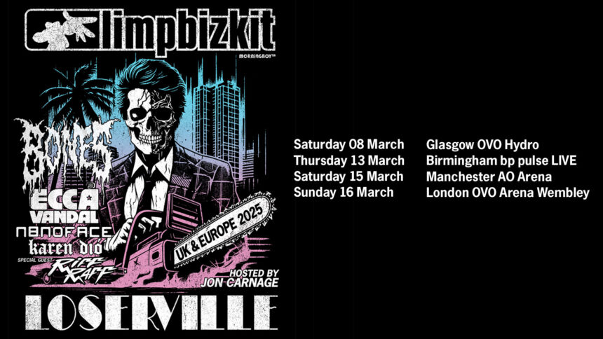 Limp Bizkit Announce 2025 UK Tour