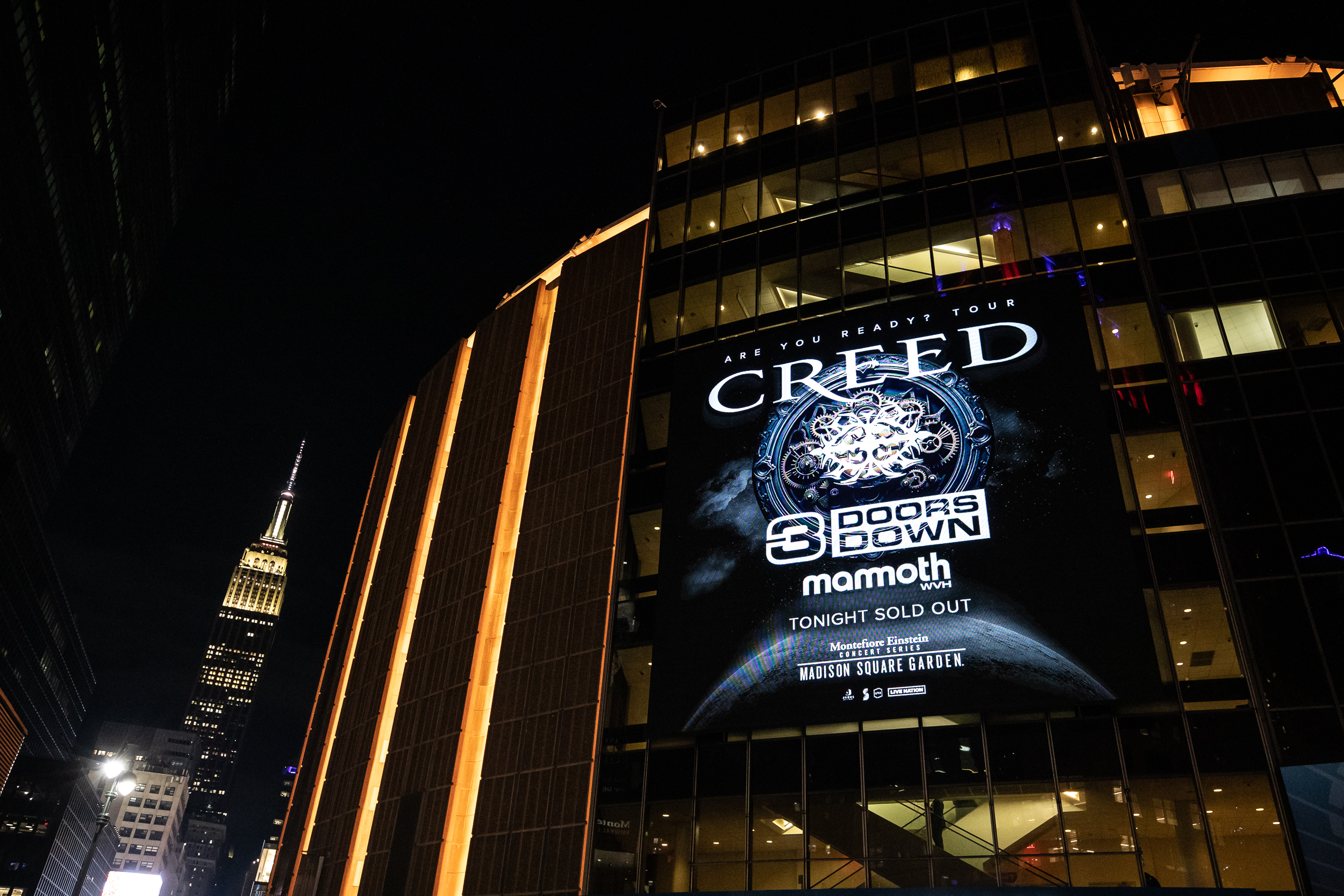 Review + Photos: Creed Conquer Madison Square Garden in New York
