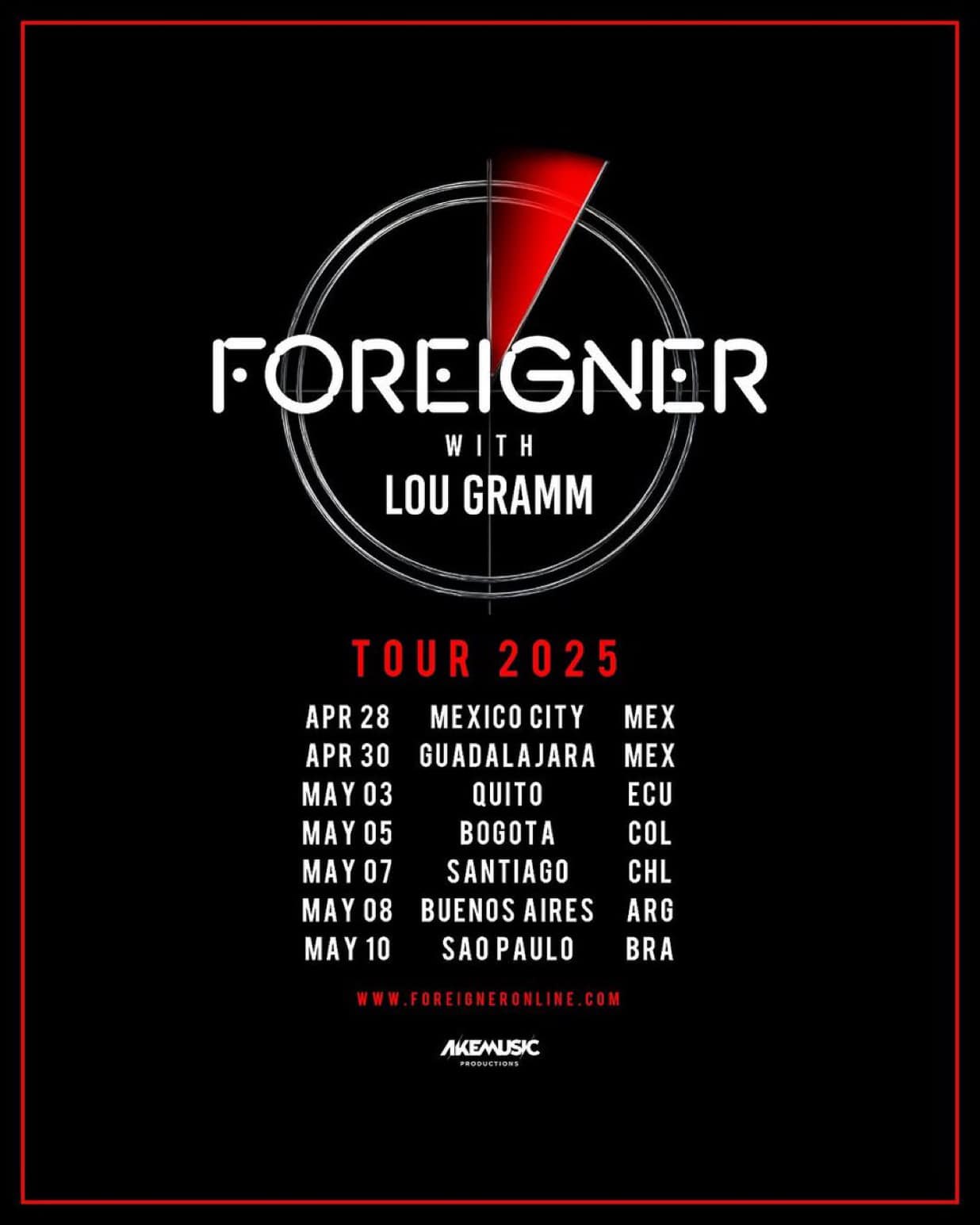 Foreigner Confirm Reunion Tour Dates with Founding Singer Lou Gramm