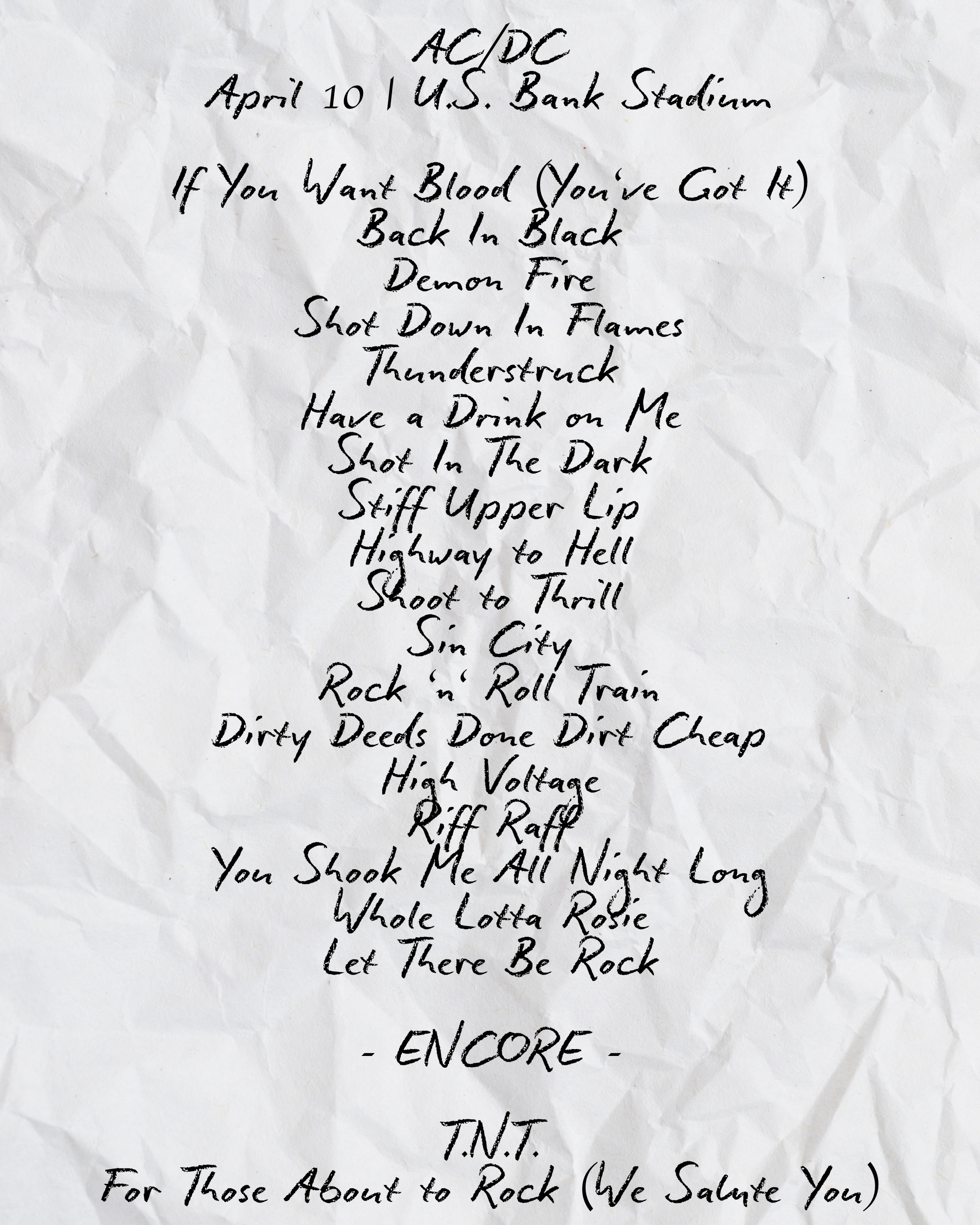WATCH: AC/DC Kick Off 2025 Power Up Tour in Minneapolis