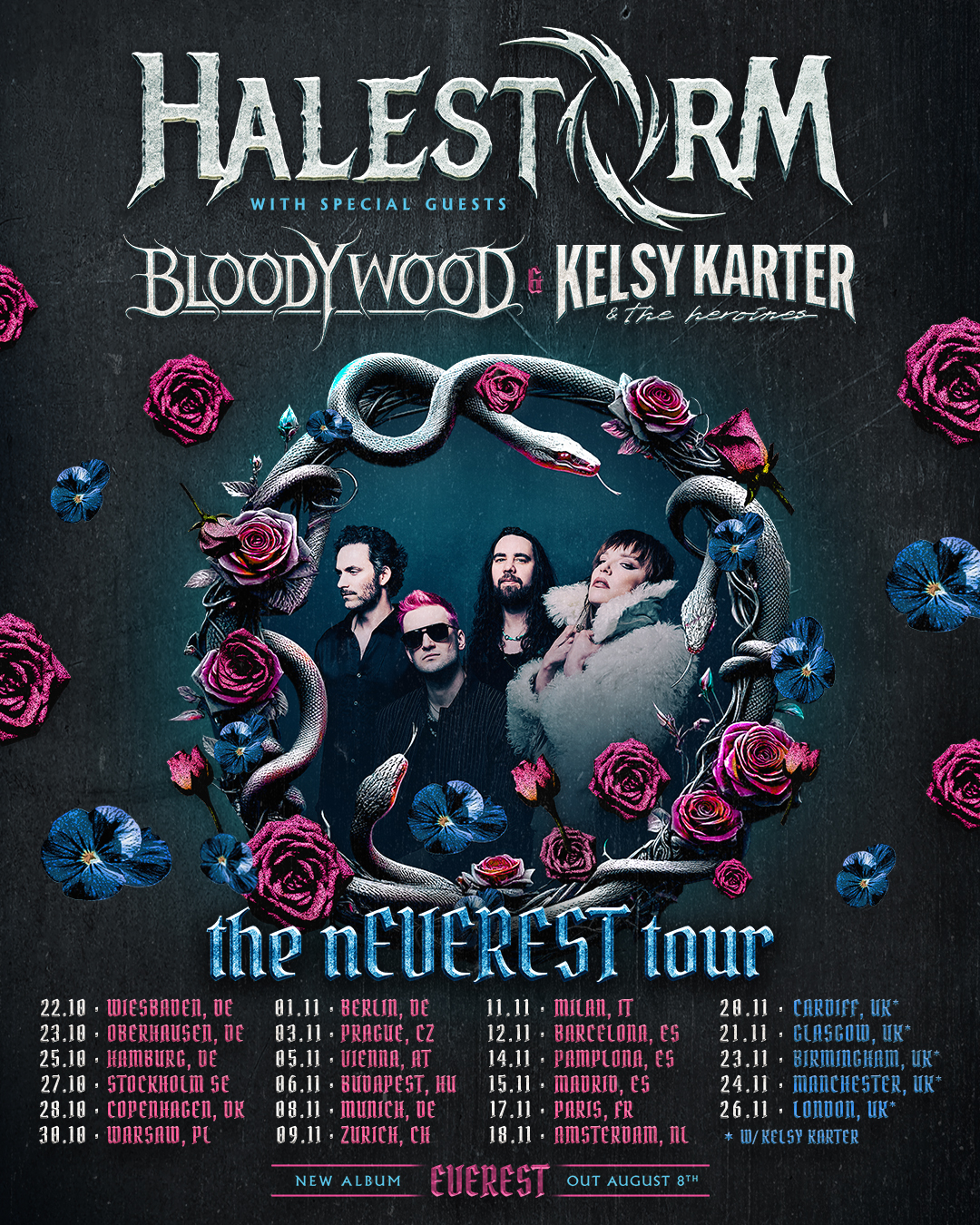 Halestorm Confirm New Album, Announce 2025 World Tour with Several ...