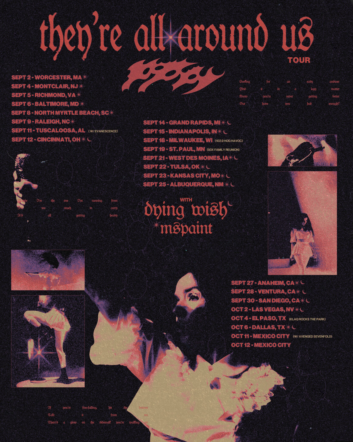 Poppy Adds Dates to 2025 They’re All Around Us Tour