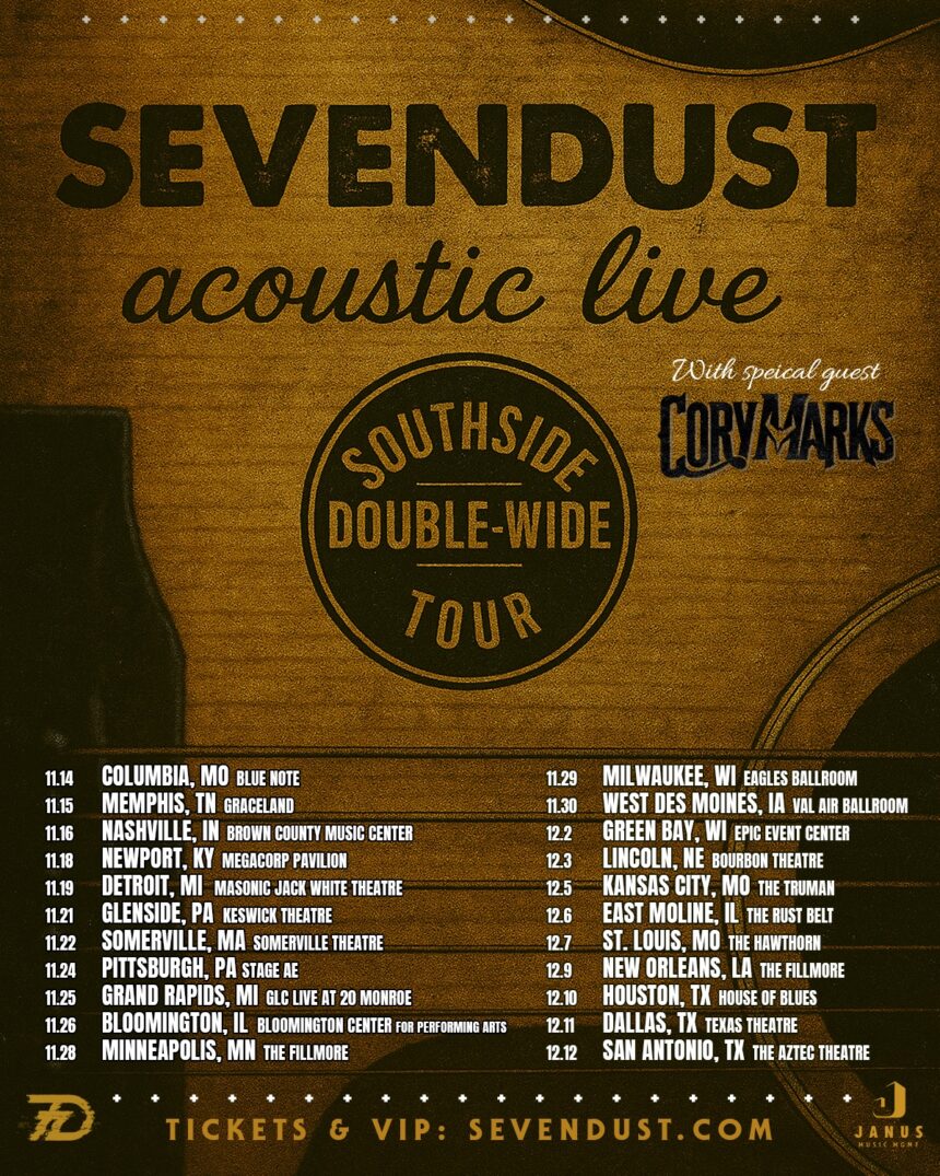 Sevendust Announce 2025 Acoustic Tour