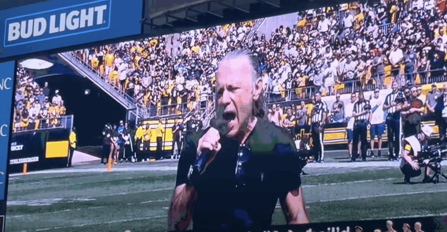 WATCH: Iron Maiden Frontman Bruce Dickinson Sings the National Anthem ...