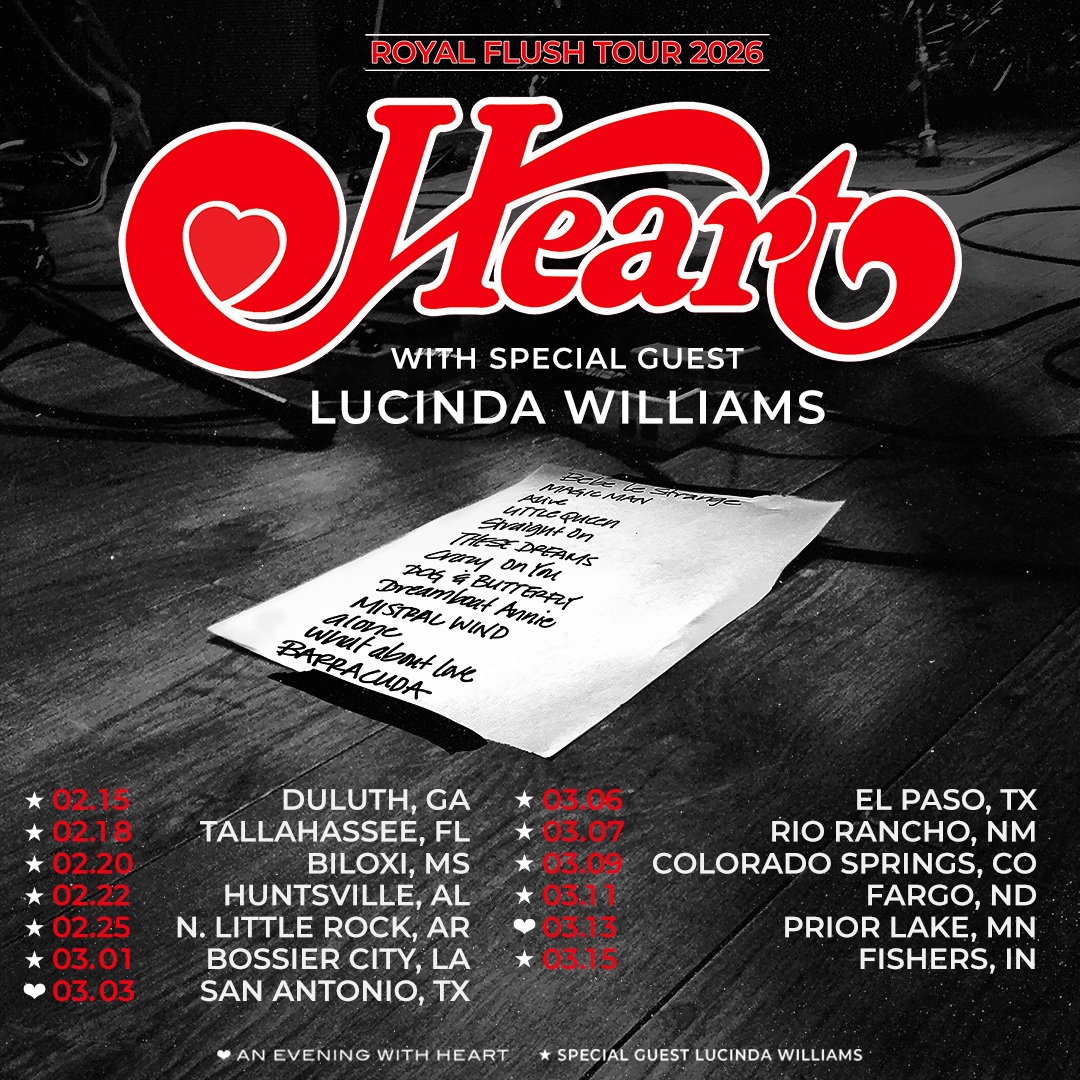 Heart Announce 2026 North American Tour Dates